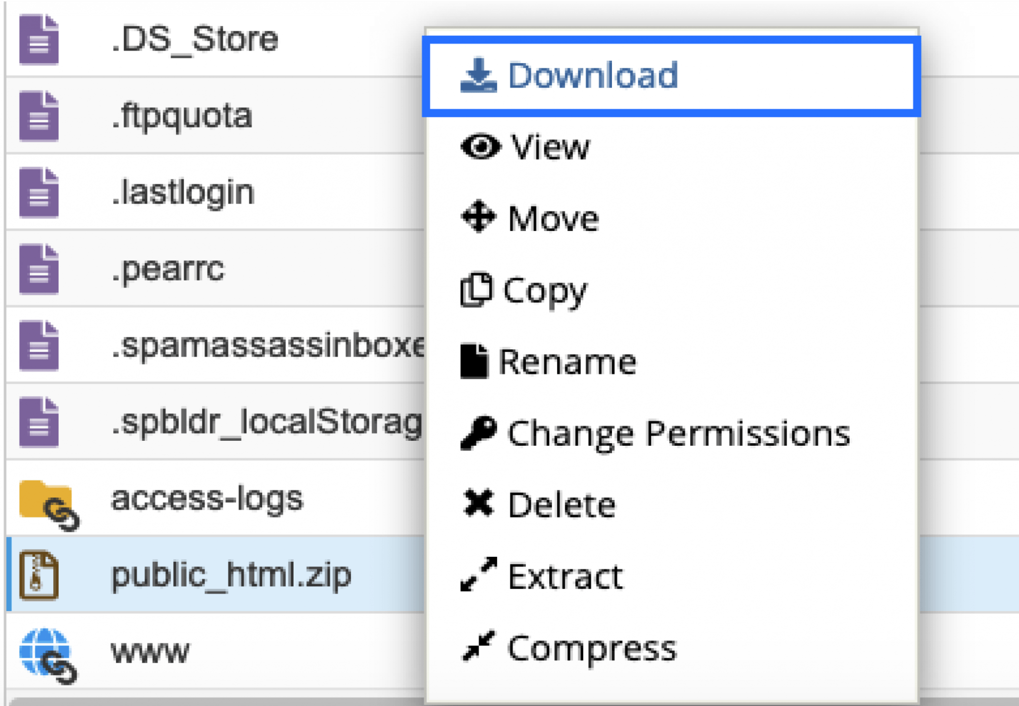 DreamIT Host - How to Migrate Your WordPress Website via File Manager ...